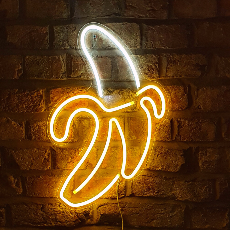 Banana Neon LED Sign | Plushlife