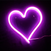 Pink Love Heart Neon LED Sign | Plushlife
