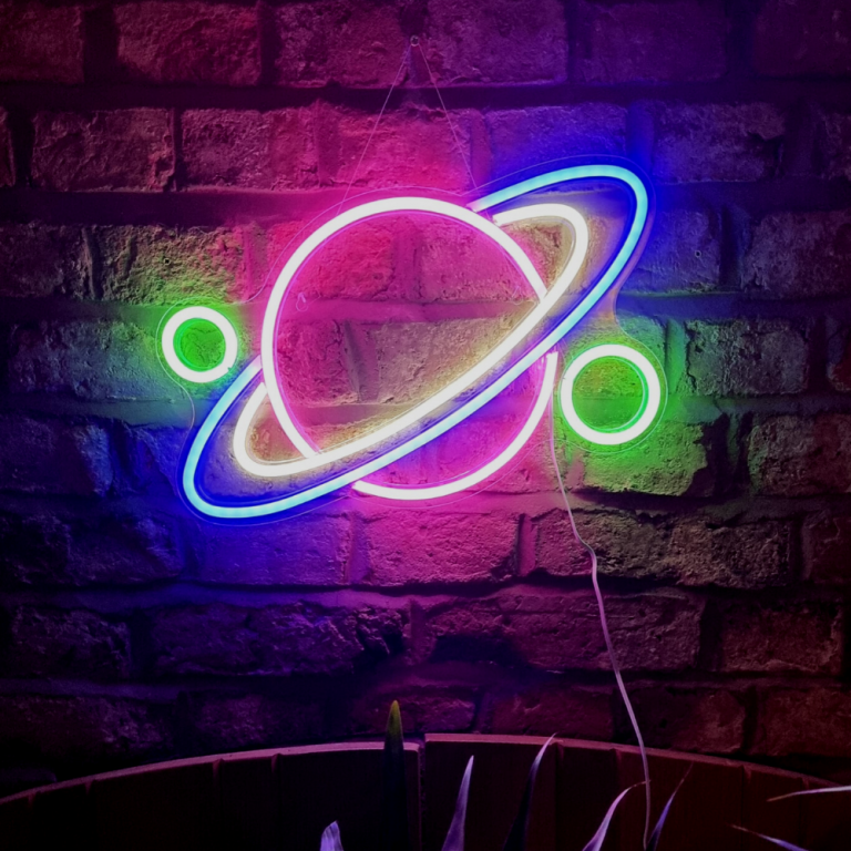 Alien Planet Neon LED Sign | Plushlife